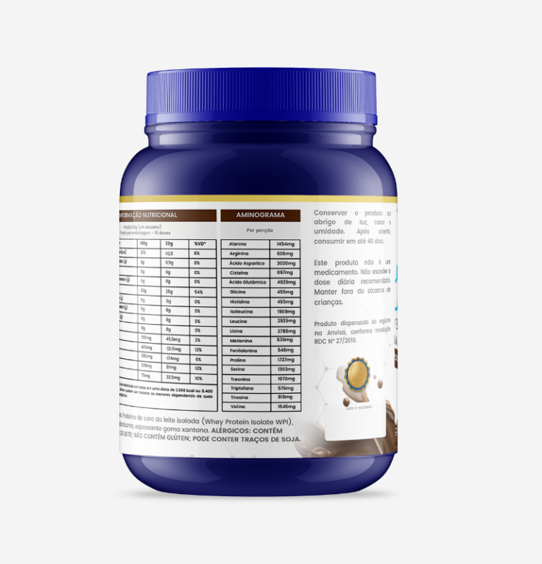 Whey Protein Isolado – Muscle Guard Chocolate – Tuff Labs